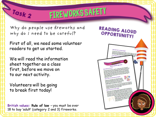 Bonfire + Fireworks Safety | Teaching Resources