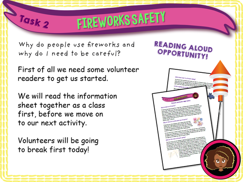 Bonfire + Fireworks Safety | Teaching Resources