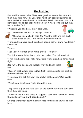 Phase 4 Sound Story | Teaching Resources