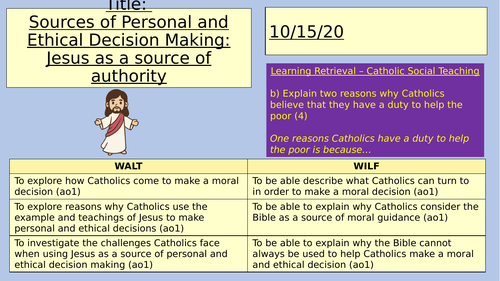 Sources of Personal and Ethical Decision Making | Teaching Resources
