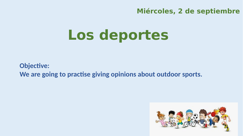 Los deportes Sports | Teaching Resources