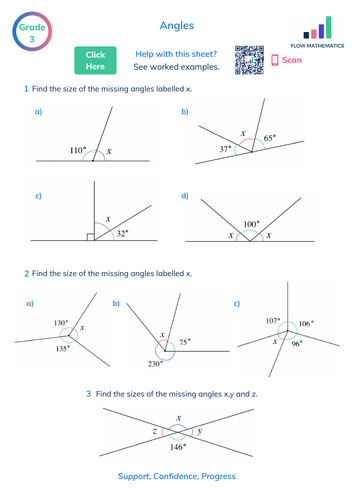Angle problems | Teaching Resources