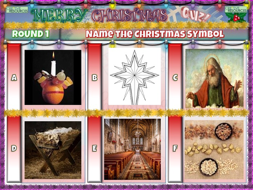 RE Christmas Quiz KS3 | Teaching Resources