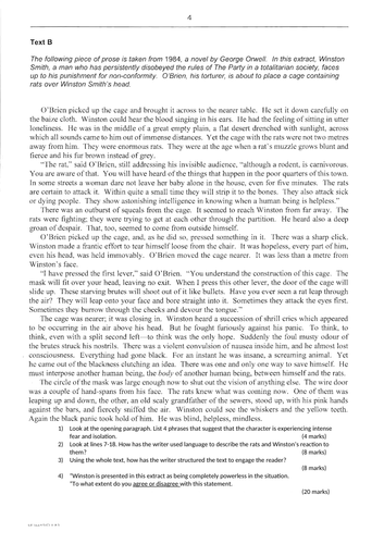 GCSE Language Paper 1 - Section A | Teaching Resources