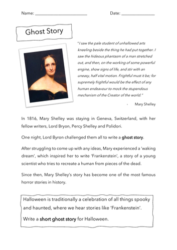 Ghost Story | Teaching Resources