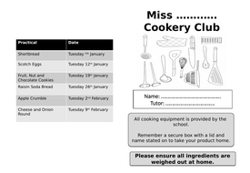 KS3 Food Recipe Book (45 Recipes) | Teaching Resources