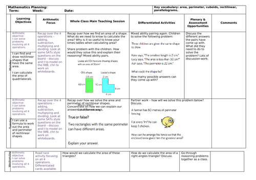 Year 6 Maths Planning (based on White Rose) | Teaching Resources