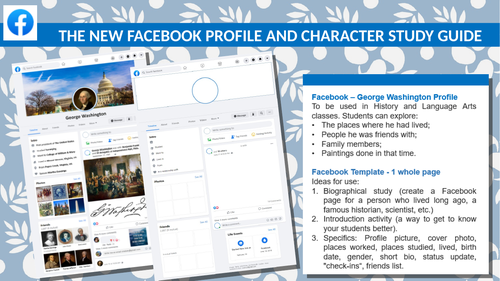 George Washington Facebook Profile | Teaching Resources