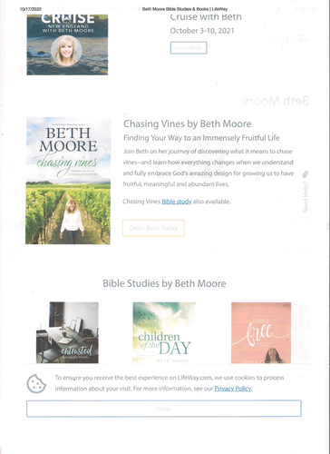 Beth Moore, Living Proof Ministries | Teaching Resources