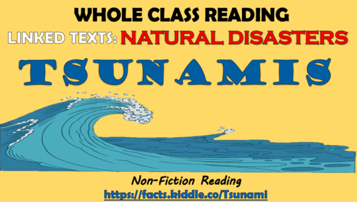 Tsunamis - Non-Fiction Whole Class Reading Session! | Teaching Resources