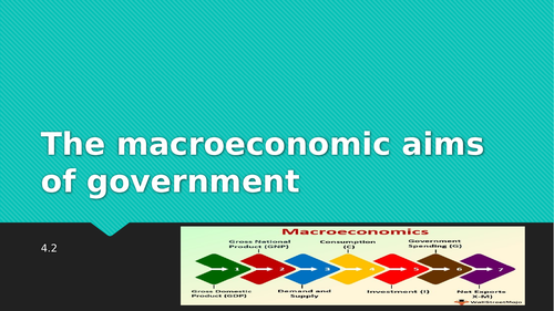4.2 The macroeconomic aims of government (IGCSE Macroeconomics ...