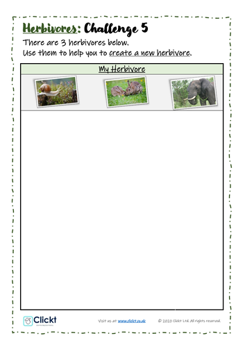 Year 1 Science: Animals, including humans: Herbivores | Teaching Resources