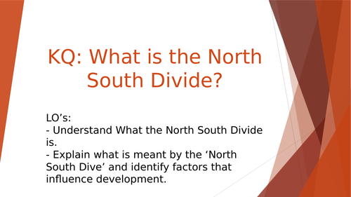 Intro to North South Divide Lesson | Teaching Resources