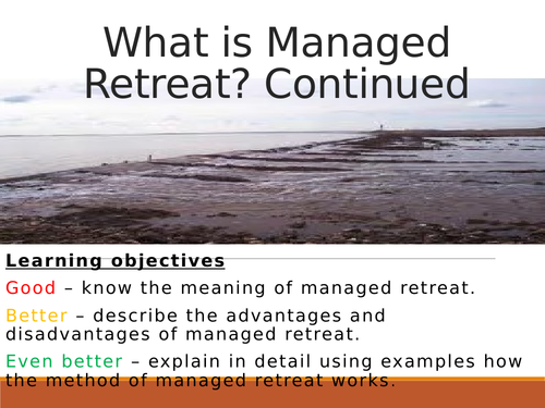 KS4 Managed Retreat | Teaching Resources