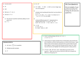 Nth Term (GCSE 1-9) | Teaching Resources