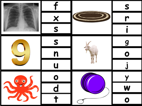 Initial Sounds Worksheets and Cards | Teaching Resources