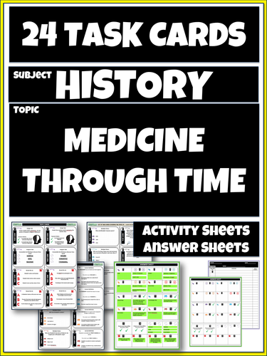 Medicine Through Time - GCSE History | Teaching Resources