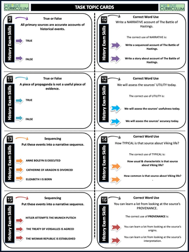 GCSE History Study Skills | Teaching Resources