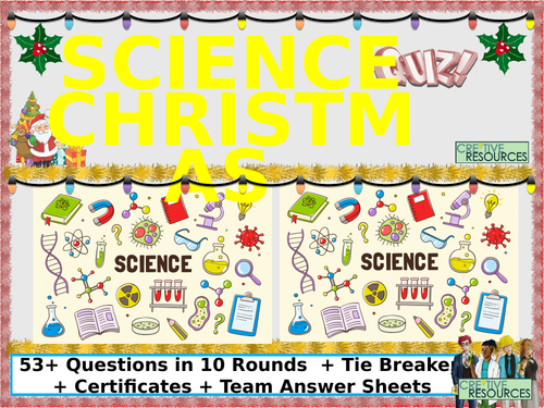 KS3 Science Christmas Quiz | Teaching Resources