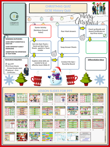 History Christmas Quiz | Teaching Resources