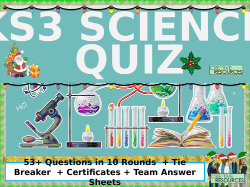 End of year Science Christmas Quiz | Teaching Resources