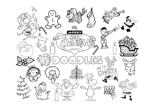 Christmas Doodle Fun | Teaching Resources