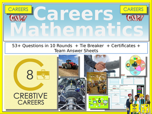 Maths Careers Quiz Lesson | Teaching Resources
