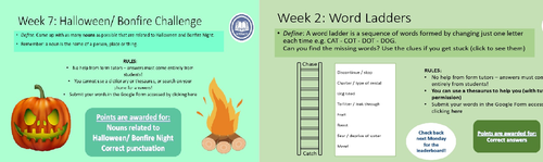 Fun Literacy Word Game Activities (x 35) for form time, lessons or ...