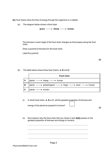 Igcse Edexcel Biology Reproduction And Inheritance Complete Revision