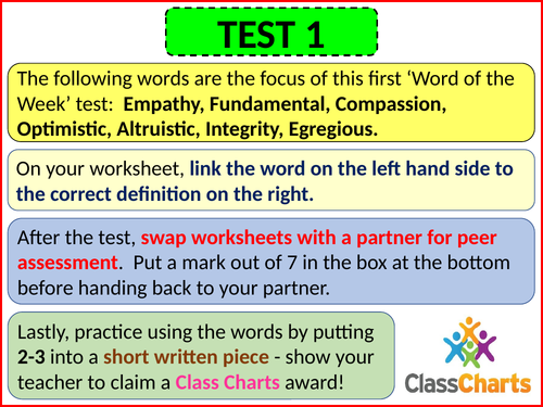 Word of the Week | Teaching Resources