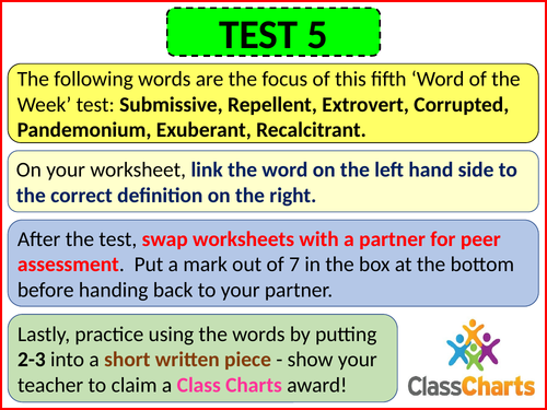 Word of the Week | Teaching Resources