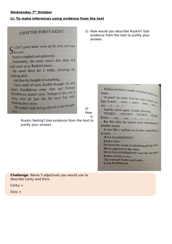 Krindlekrax - 7 Weeks Whole Class Reading - Year 4 | Teaching Resources