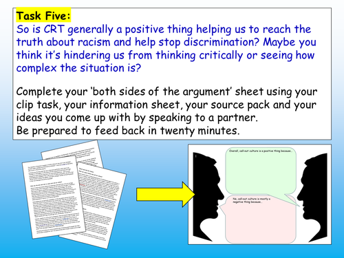 Racism, Media and Critical Race Theory | Teaching Resources