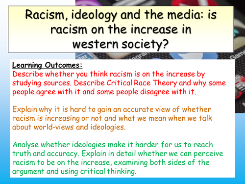 Racism, Media and Critical Race Theory | Teaching Resources