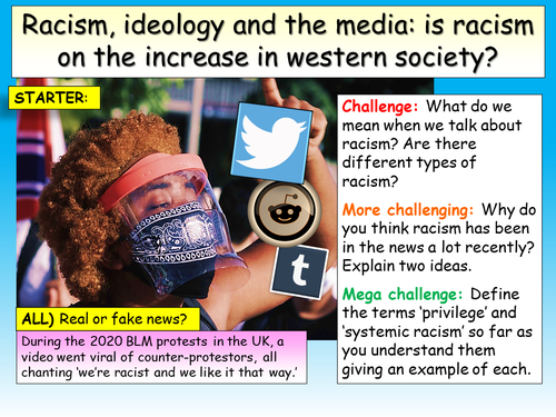 Racism, Media and Critical Race Theory | Teaching Resources