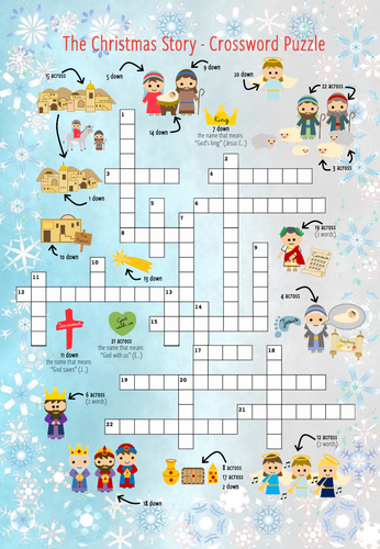 Christmas Story - Crossword Puzzle | Teaching Resources