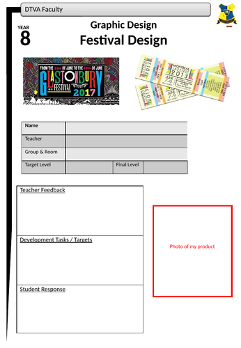 KS3 Festival Design Project | Teaching Resources