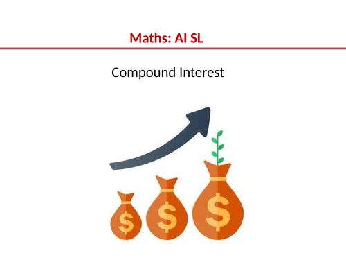 IB Maths Applications and Interpretation SL: Financial Mathematics ...