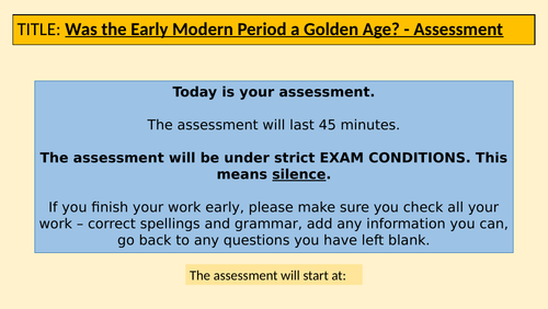 Tudor Golden Age unit | Teaching Resources