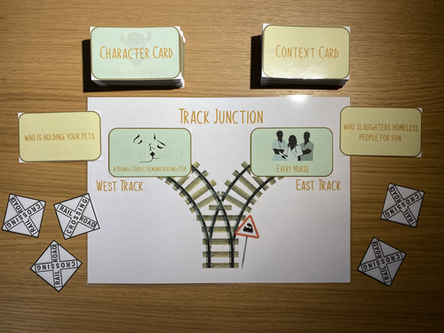 Track Junction - The Ethical Trolley Dilemma Game | Teaching Resources