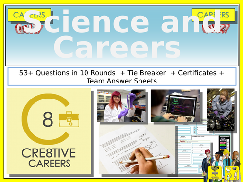 Science and Careers Quiz | Teaching Resources