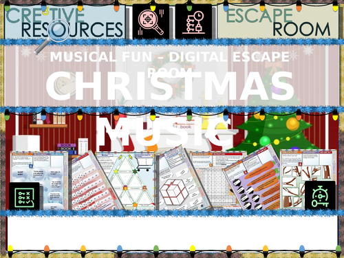 UK Christmas Music Escape Room | Teaching Resources