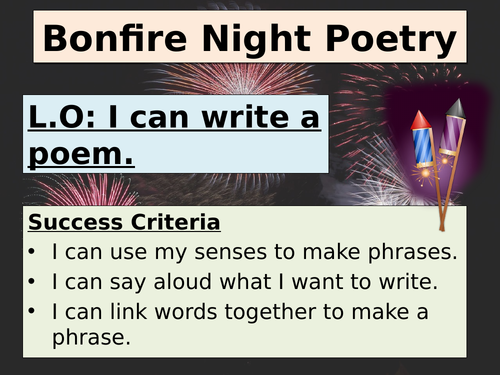 BONFIRE NIGHT Writing Unit – 5 Outstanding Lessons (KS1 | Year 1 ...