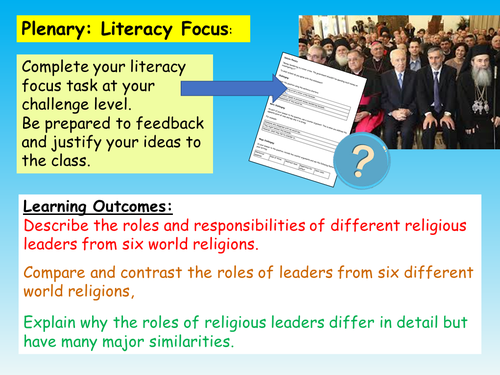World Religions - Leaders | Teaching Resources