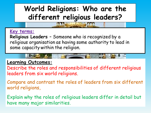 World Religions - Leaders | Teaching Resources