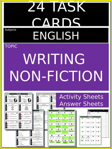 Non Fiction Writing | Teaching Resources