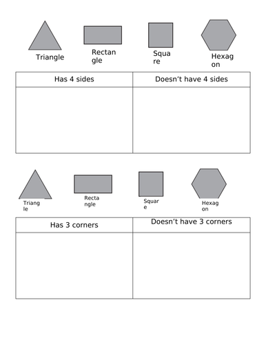 Year 2 2D Shape Lesson with Flipchart and Resources | Teaching Resources