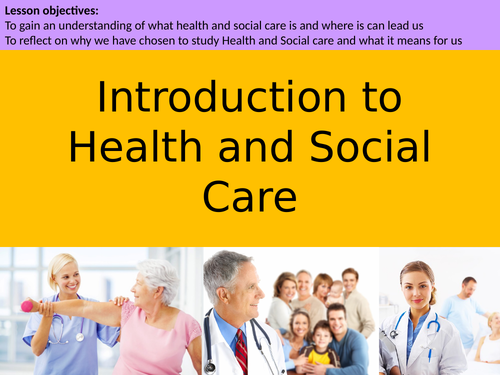 OCR Cambridge National level 1/2 Health and Social Care- Unit R022 ...