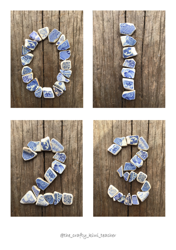 Mosaic Numbers and Shapes for Classroom Maths Activities and Displays ...