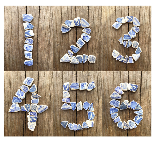 Mosaic Numbers and Shapes for Classroom Maths Activities and Displays ...